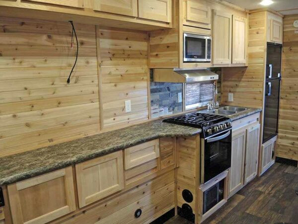 Ice Castle Ghost Rider Toy Hauler 8x24 RV Camper & Fish House | Outdoorica