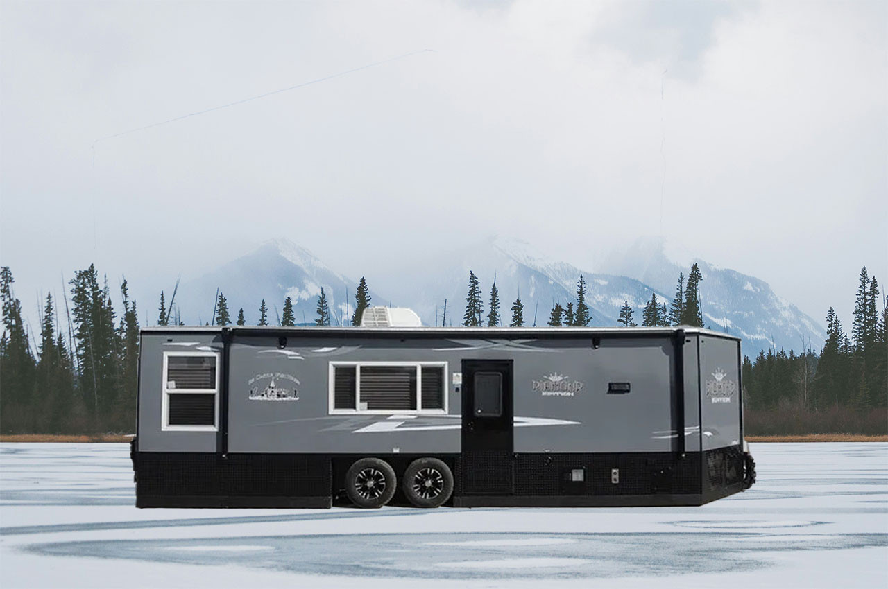 Ice Castle Diamond 8x26 RV Camper & Fish House | Outdoorica