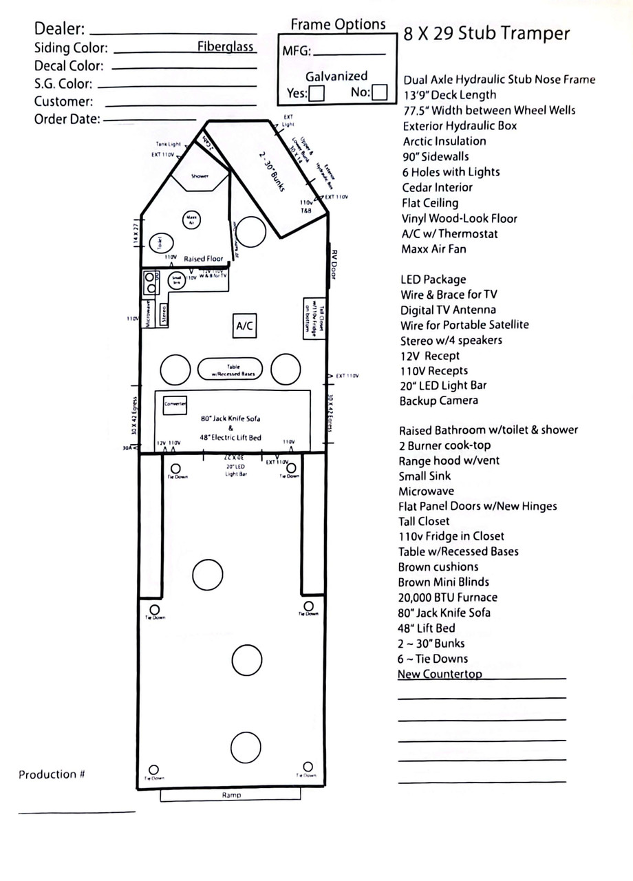 Ice Castle Tramper 8x29S Fish House | Outdoorica