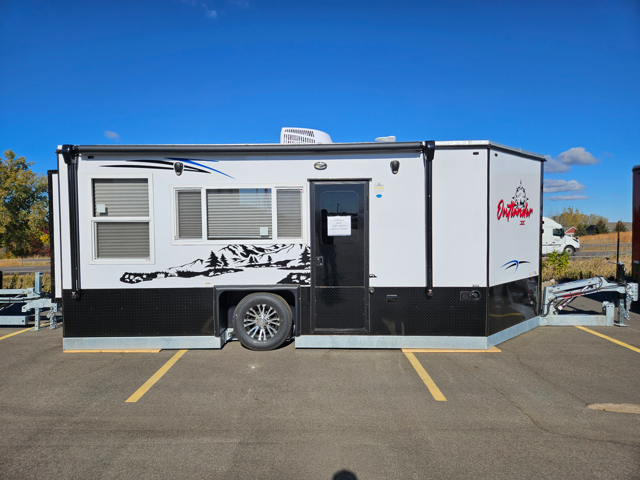 American Surplus Ice Castle Outlander II 8x17 RV Camper & Fish House ...