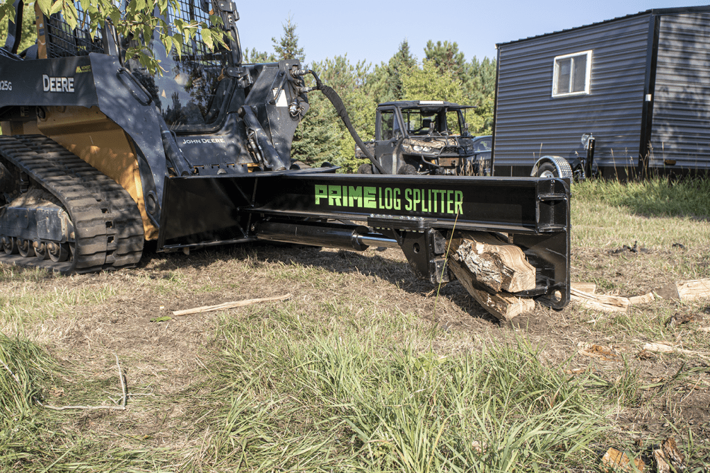 Prime Attachments Log Splitter (30 Ton Cylinder) Single Wedge w/30 ...
