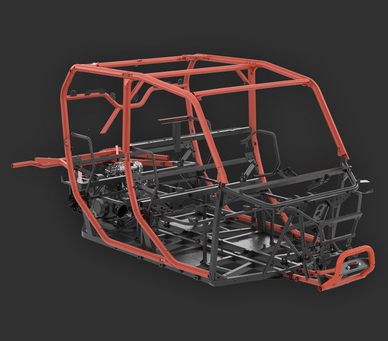 Segway UT10 P Crew Cab White / Red | Outdoorica