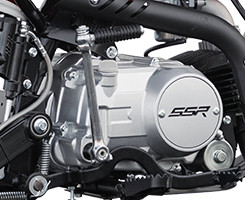 SSR Motorsports SR110SE Pit Bike - Black Blue |SR110SEBlack Blue