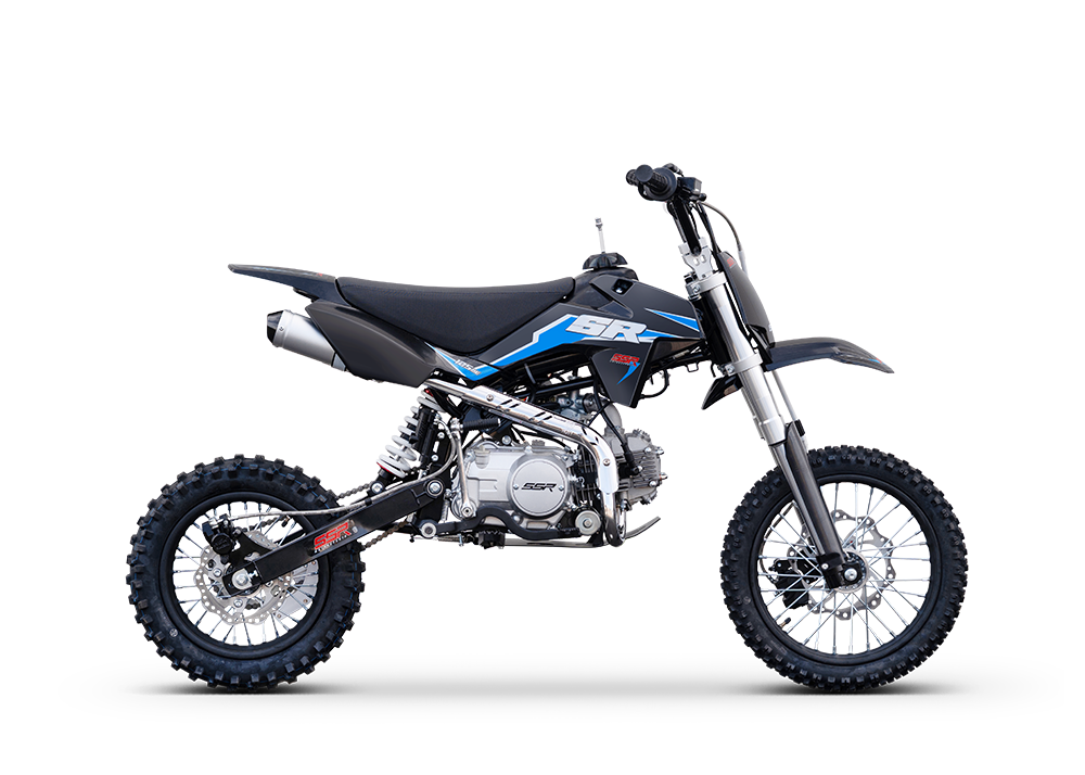 SSR Motorsports SR125ME Pit Bike - Black Blue |SR125MEBlack Blue