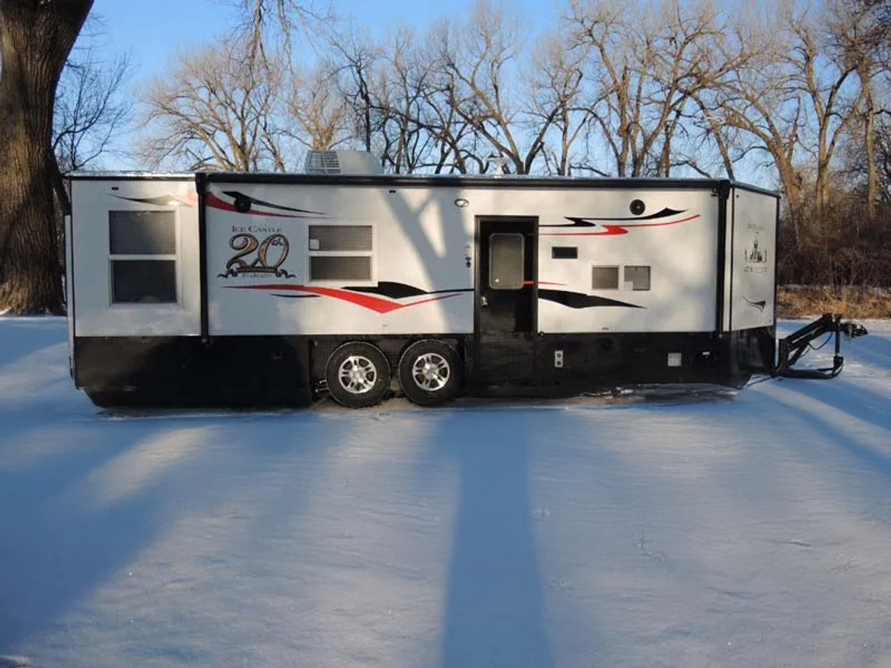 Ice Castle 20th Anniversary 8x24 RV Camper & Fish House