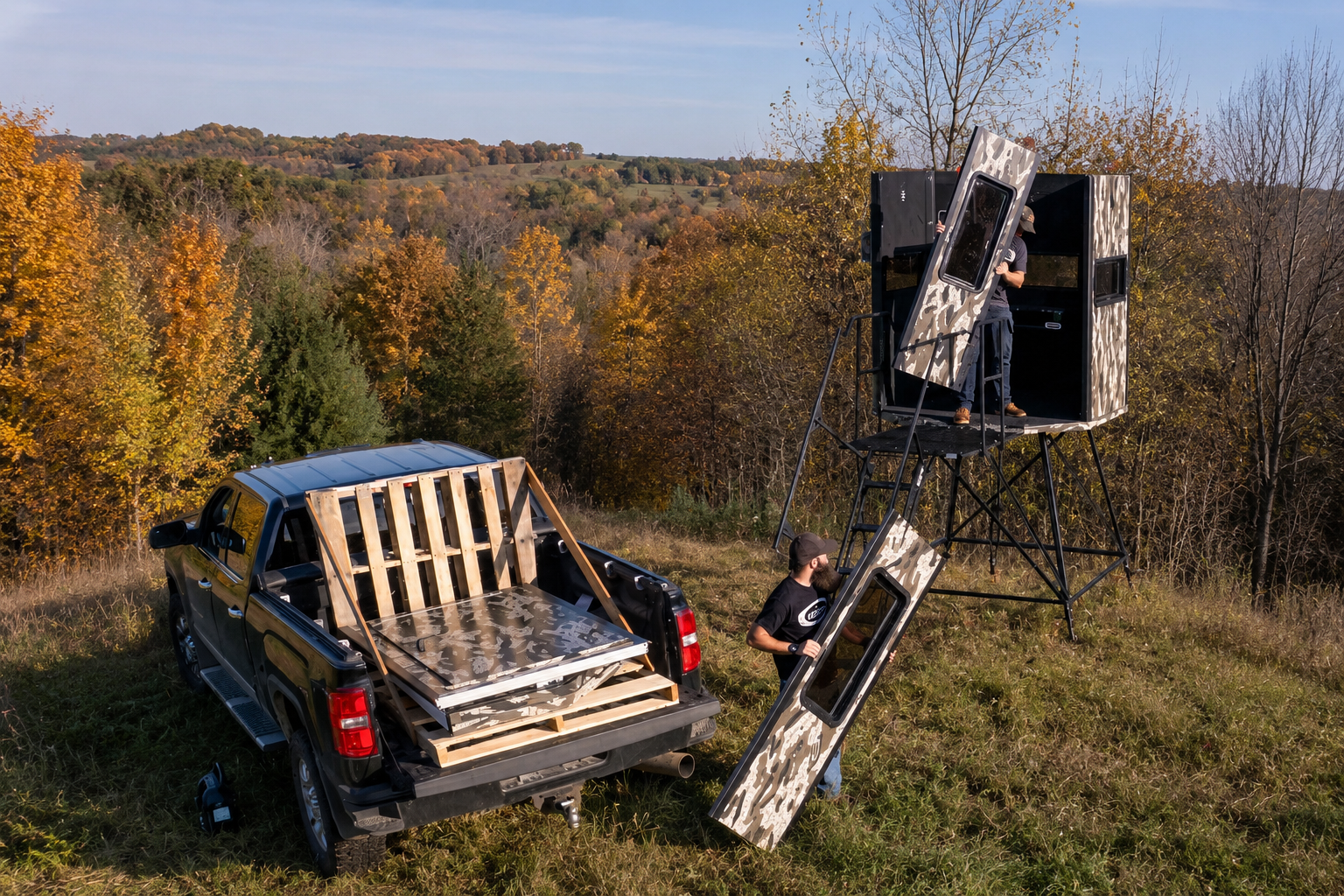 Portable vs. Permanent Deer Blinds: Why Orion Modular Blinds Make Sense ...