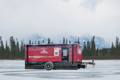 Ice Castle RV Sport Angler 6.5x16 RV Camper & Fish House | Outdoorica