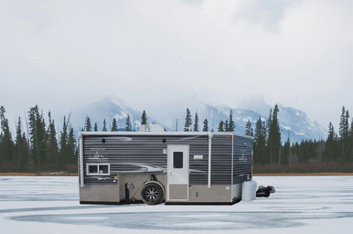 Ice Castle RV Standard 8x17 RV Camper & Fish House | Outdoorica