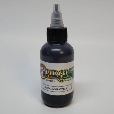 Chroma Medium Gray Wash - Keystone Tattoo Supply