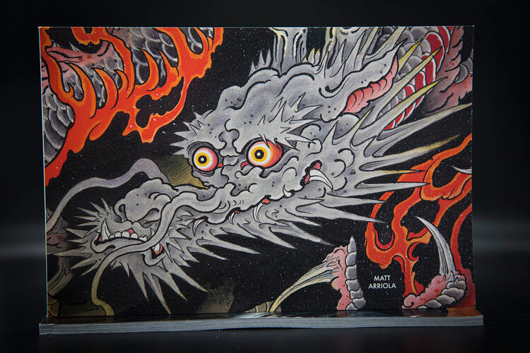 Chris Garver Dragon Painting