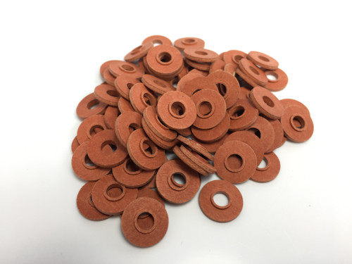 Large Diameter Shoulder Washers Red (10 pack) - Keystone Tattoo Supply