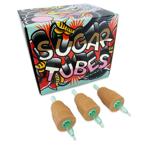 Sugar Tubes - Angled Round Liners - Keystone Tattoo Supply