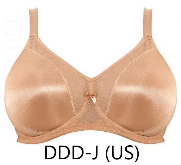 Goddess 6750 Yvette Underwire Back Smoothing Bra Sand - Busted Bra Shop