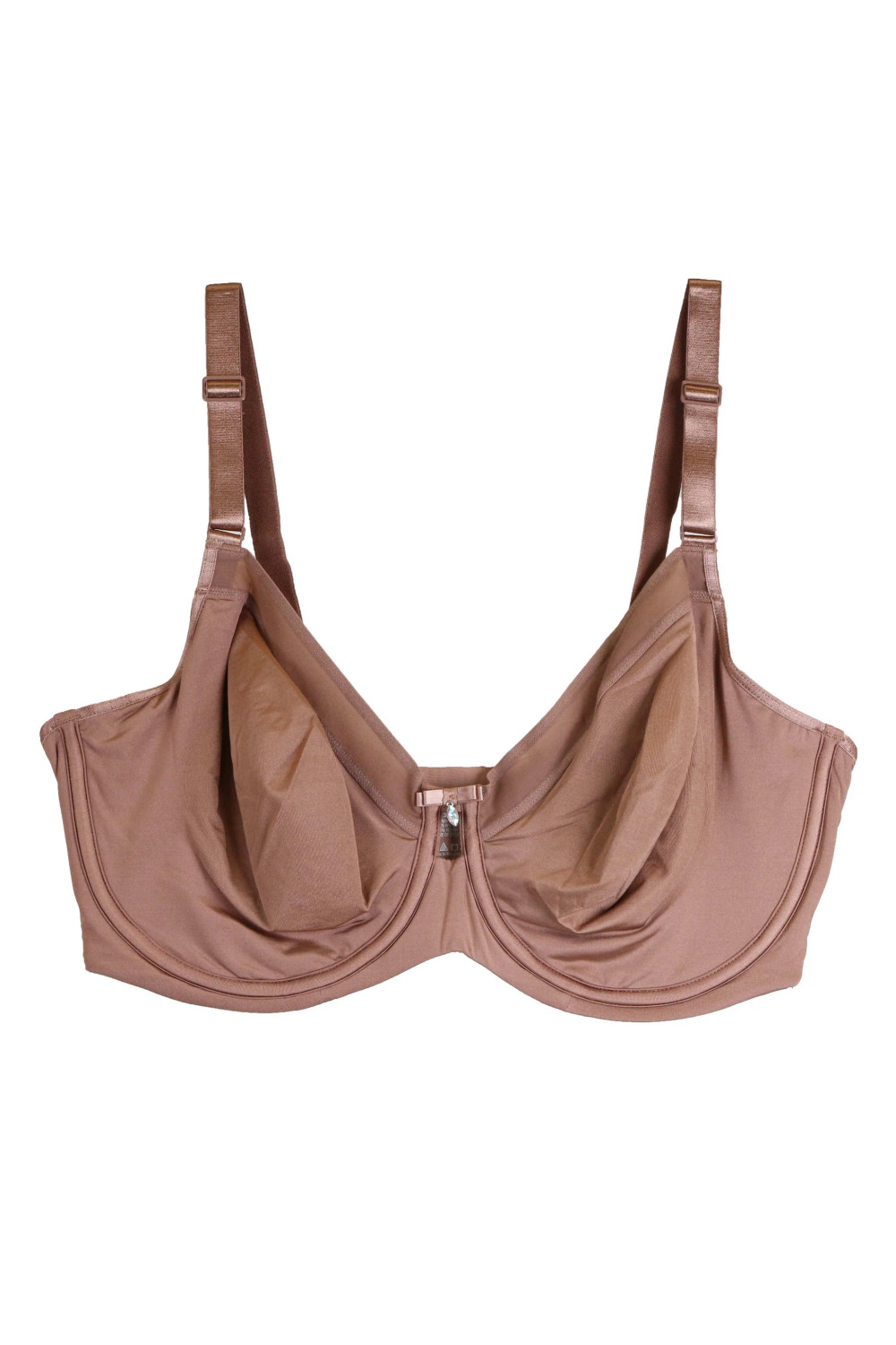 Silky Smooth Micro Unlined Bra in Sweet Tea - Busted Bra Shop
