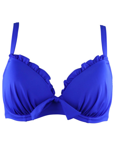 Splash Padded Underwired Swim Top in Ultramarine FINAL SALE NORMALLY ...