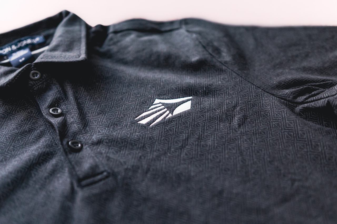 Crownlux Performance Polo (Black Graphite)
