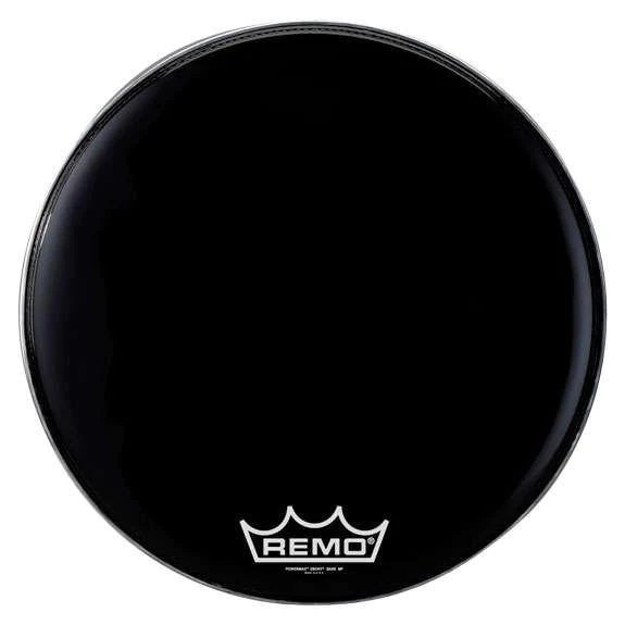 Remo 20" Powermax Ebony Marching Bass Drum Head