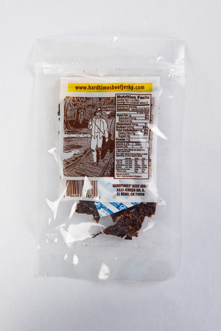 Hot Beef Jerky - Hardtimes Beef Jerky
