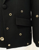 Long Sleeve Studded Suit Black - Luxe Suits and Celebrity Inspired Dresses