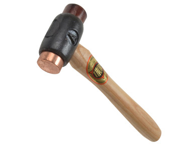 210 Copper / Hide Hammer Size 1 (32mm) 710g