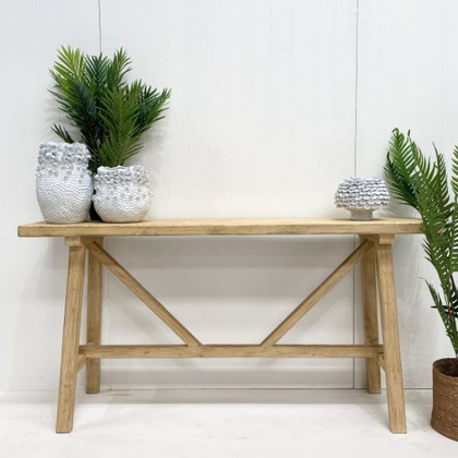 Table Palu Recycled Timber Console Table Zohi Interiors