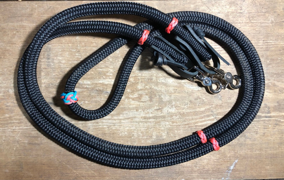 Custom Hand-Tied, Rope Halter's, Lead Ropes, Reins, and more... Rowdy's ...