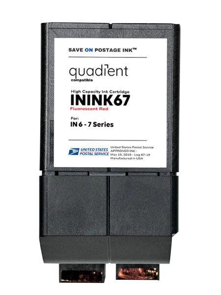Quadient | Neopost ININK67 Compatible Ink Cartridge for IN600, IN700, IN750