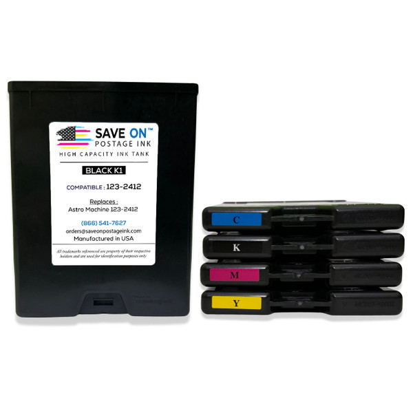 Astro CMYKK | 5 Pack | Memjet Ink Complete Set for M1 M2 S1 M1DX