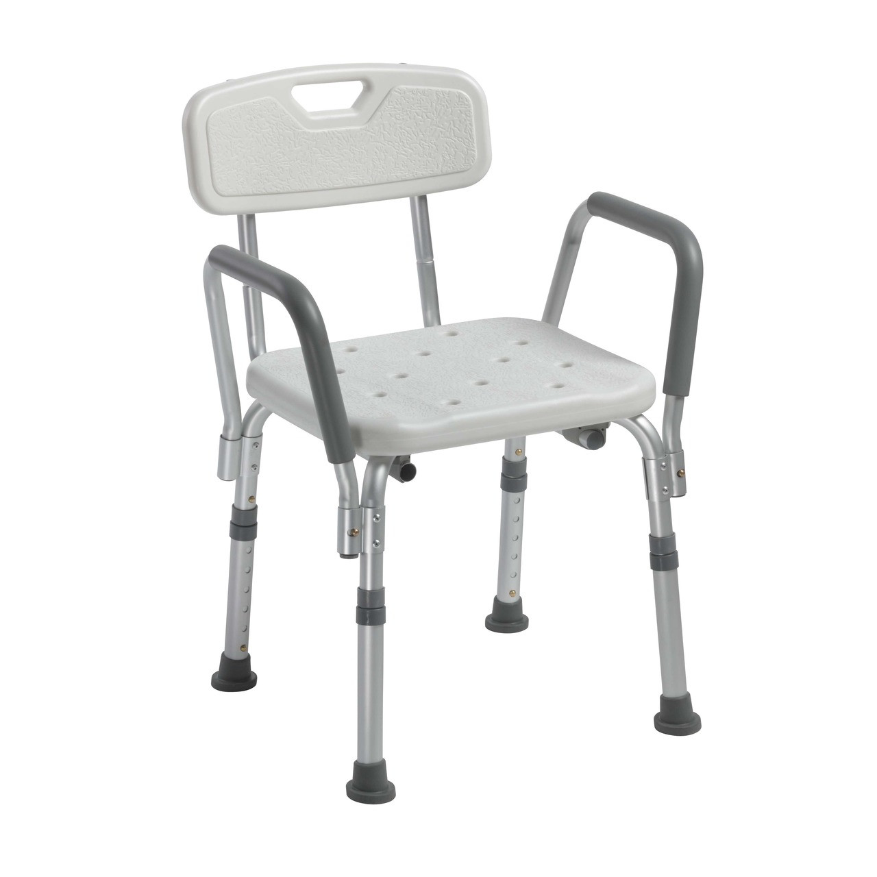 Shower Chair with Back and Removable Padded Arms Model 12445KD-1 ...