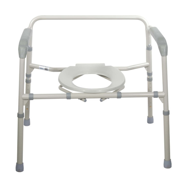 Drive Medical Bariatric Folding Commode Model 11117N-1 | Baron Medical ...