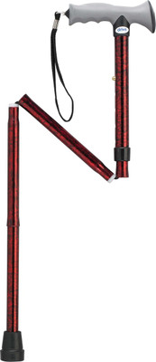 Drive Medical Aluminum Folding Canes with Gel Grip, Height Adjustable ...