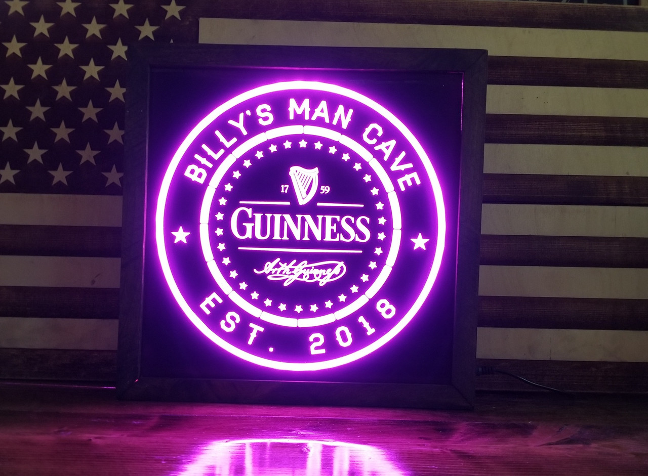 Custom Guinness Beer Led Sign
