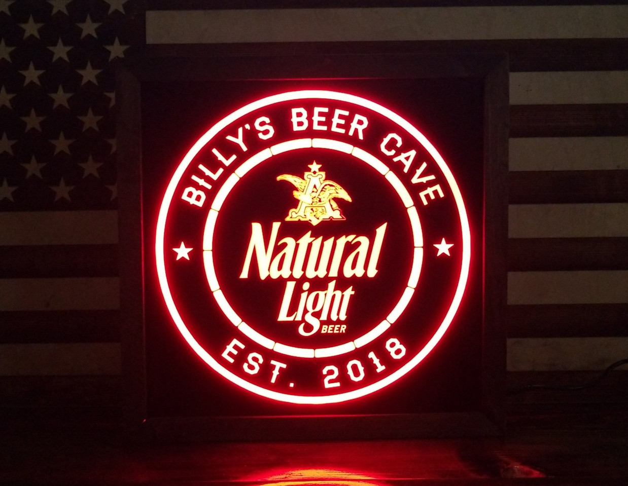Custom Natural Light Beer Led Sign