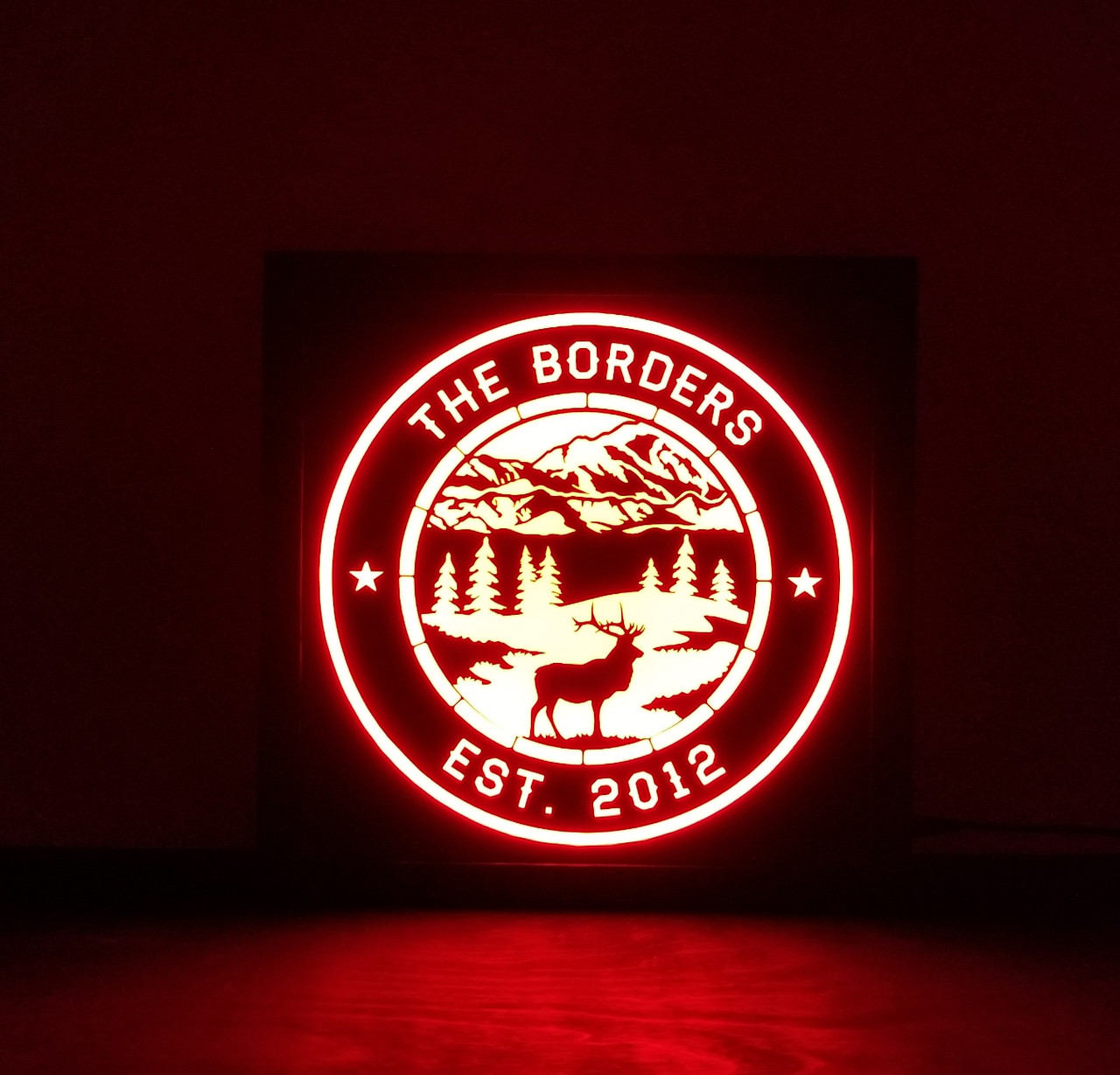 Custom Elk Led Sign