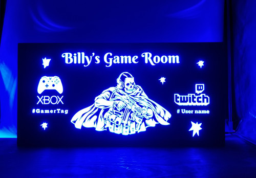 Custom Gamer Sign