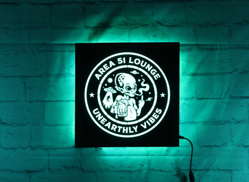 Custom Alien Led Sign