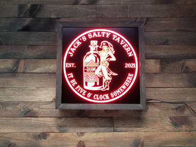 Custom Rum Led Sign