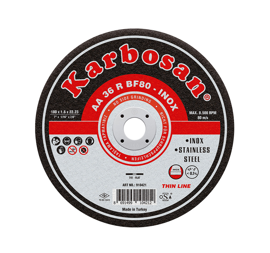 Stainless Steel Cut-off Disc 7" Thin Line - AmmonStore