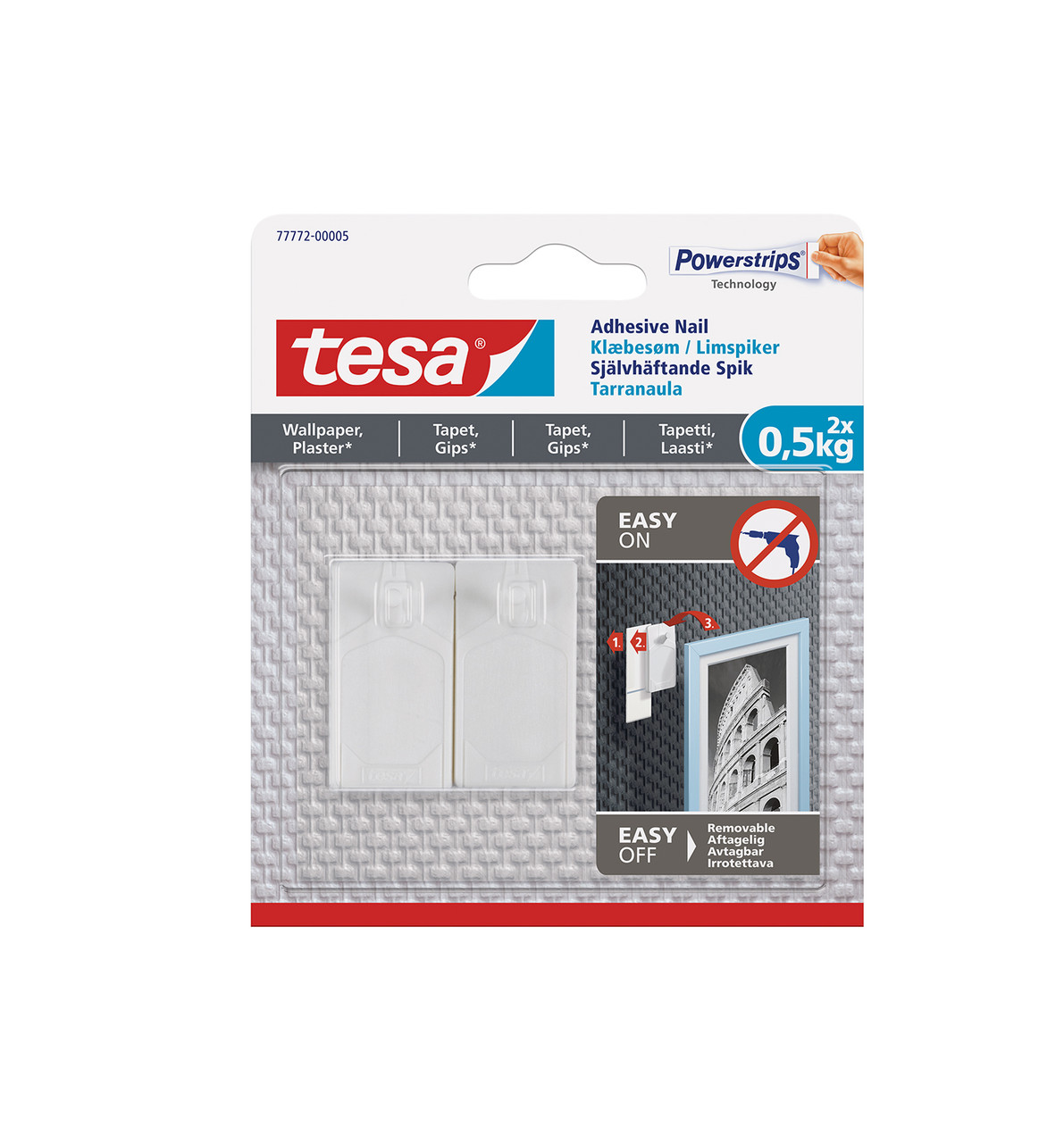 tesa Adhesive Nail Sensitive Surfaces - AmmonStore