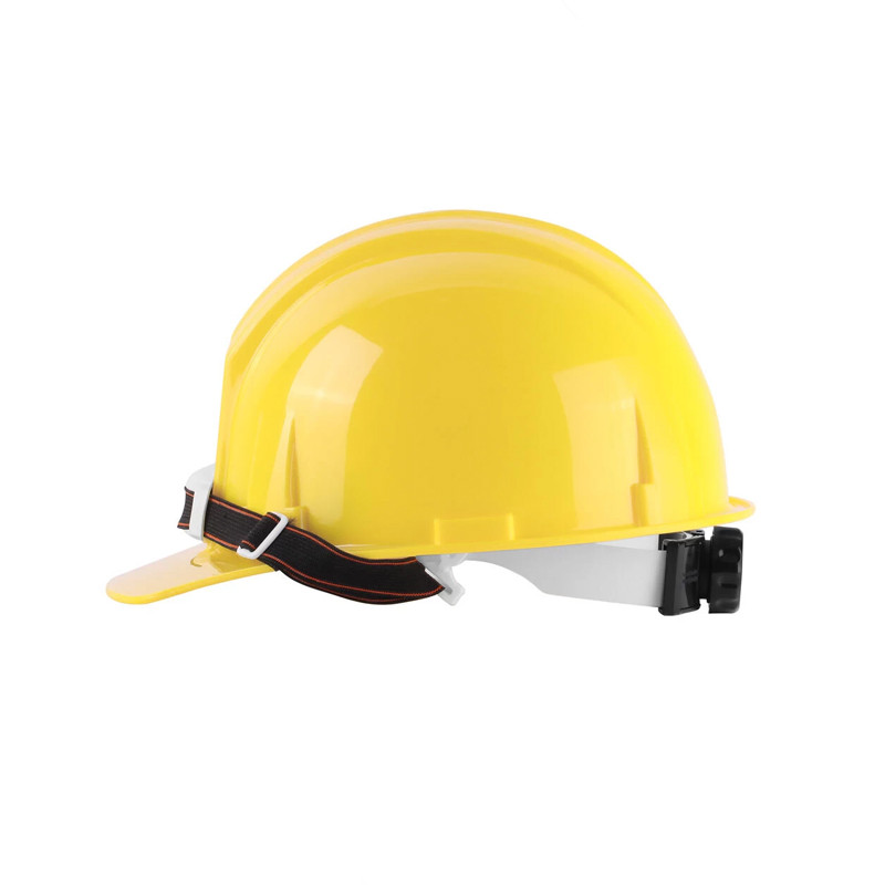 Safety Helmet, PE, Yellow - AmmonStore