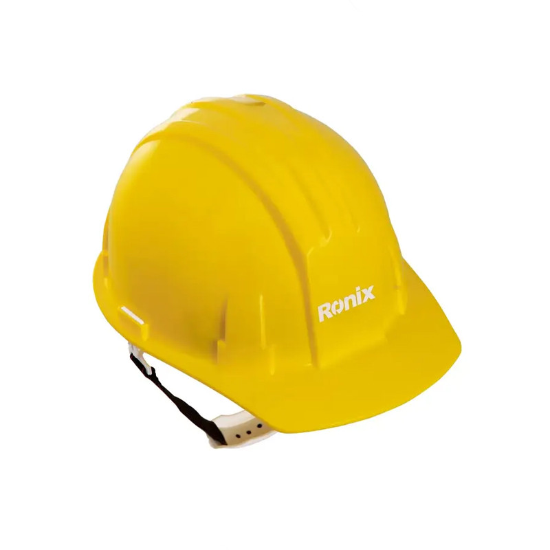 Safety Helmet, PE, Yellow - AmmonStore