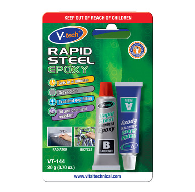 VT-140 / VT-144 Rapid Steel 4 Minutes Epoxy - AmmonStore
