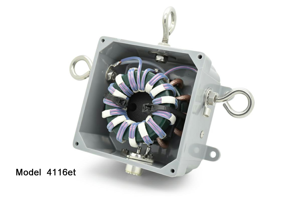 Baluns - 4:1 Baluns (200 to 50 ohms) - Balun Designs