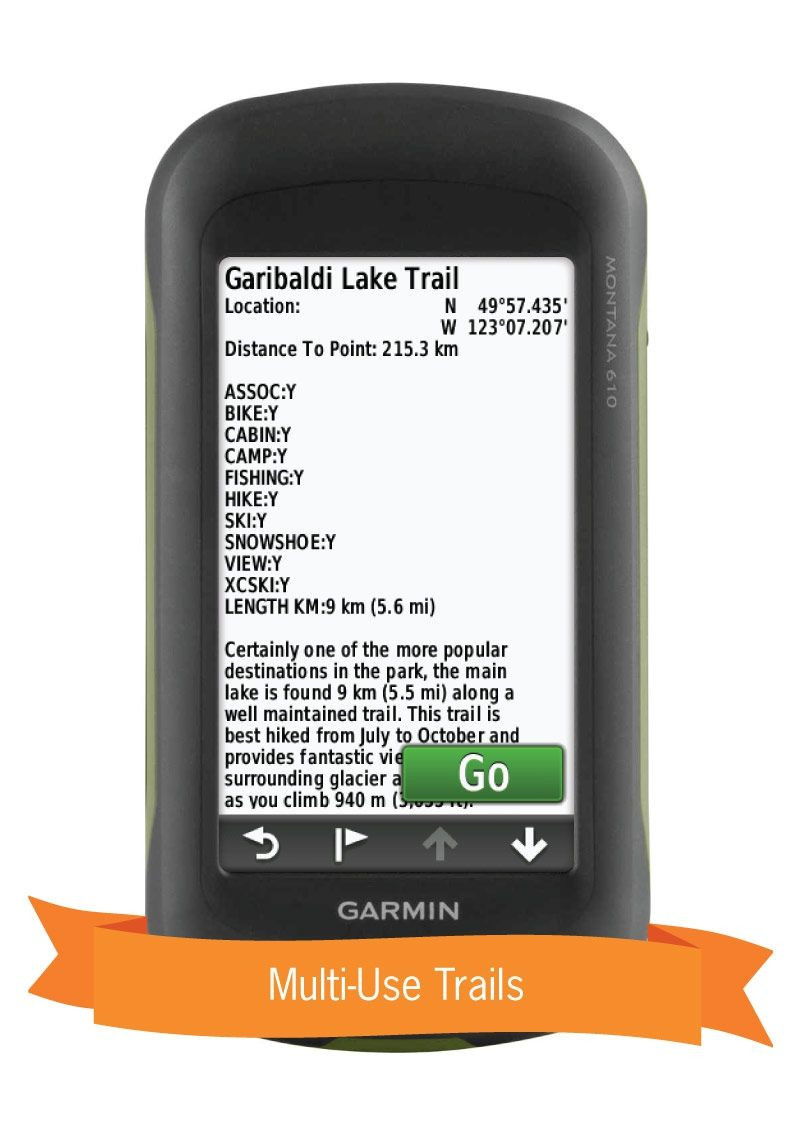 Backroad Maps GPS BC - Nechako Outdoors