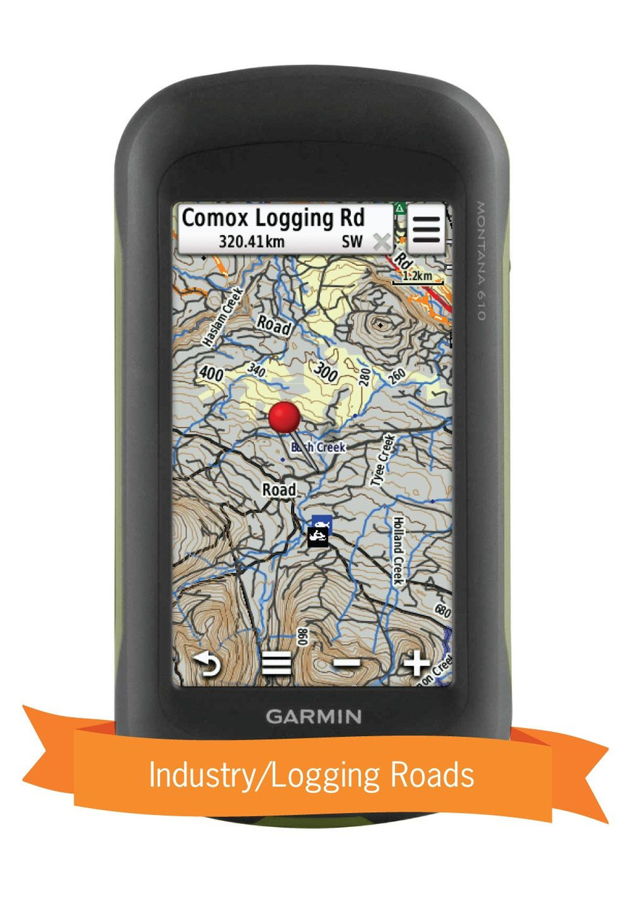 Backroad Maps GPS BC - Nechako Outdoors