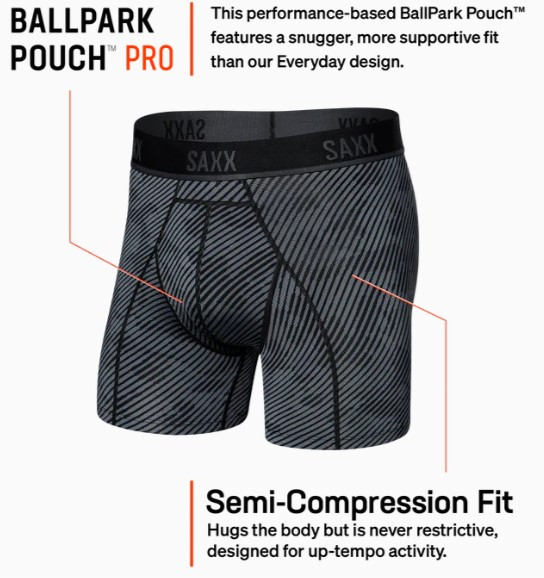 Saxx Kinetic Light Compression Boxer | Nechako Outdoors Canada