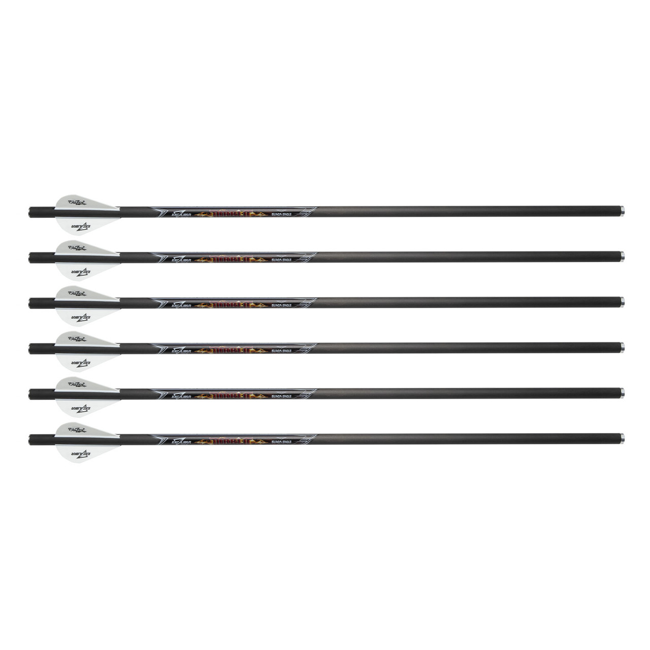 Excalibur Crossbow Diablo 18" Carbon Arrows ~ 6 pack | Nechako Outdoors ...