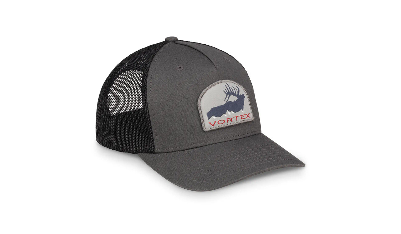 Vortex Cap Elk Patch Charcoal | Nechako Outdoors Canada