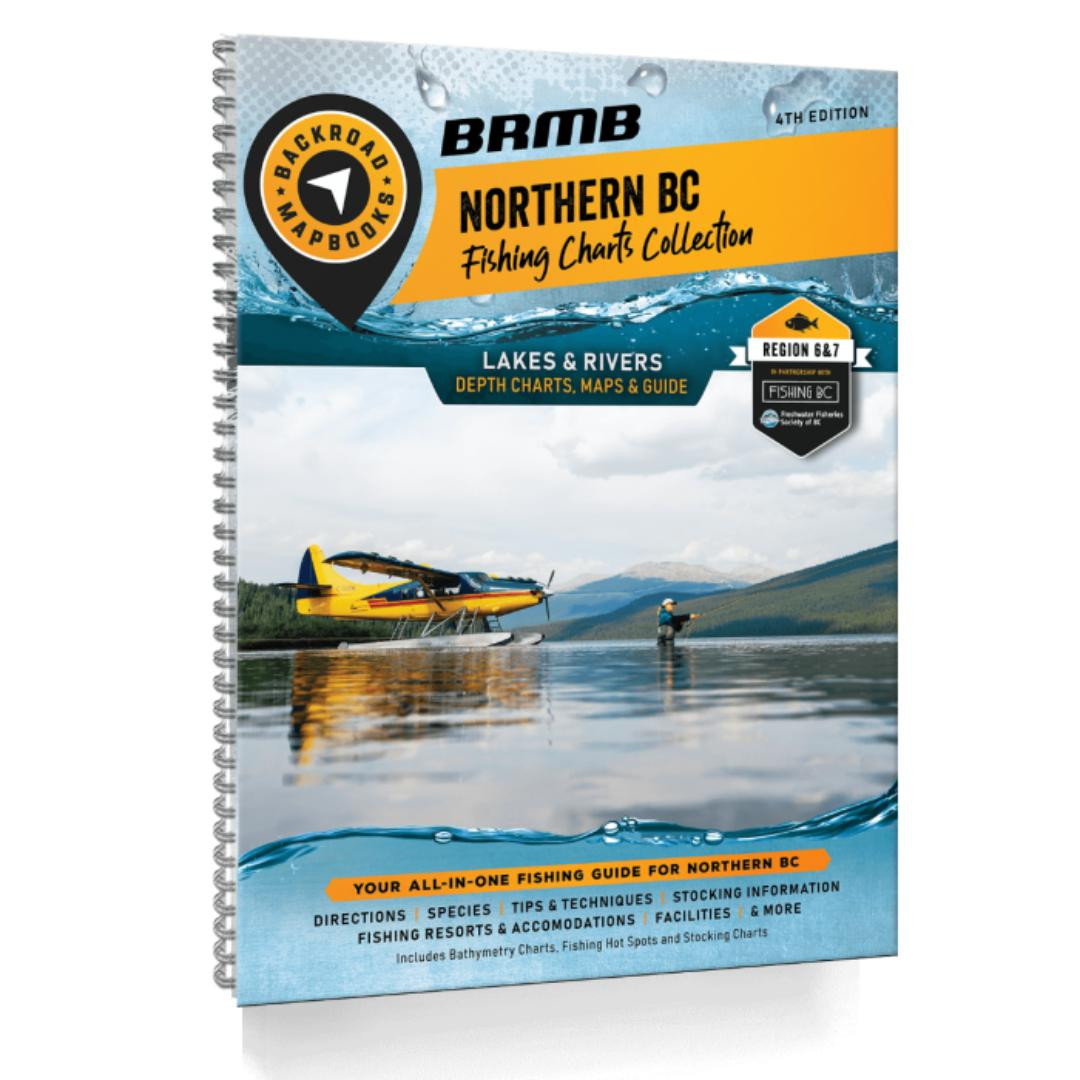Backroad Maps Northern BC Fishing - 4th Edition | Nechako Outdoors Canada