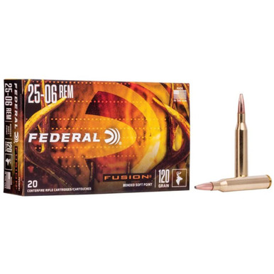 Fusion 25-06 Rem, 120gr, Soft Point, 2980 fps | Nechako Outdoors Canada